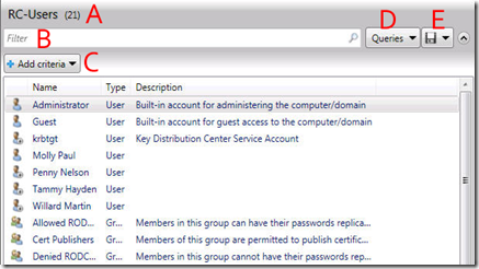 RulerBreaker: Filtering in Active Directory Administrative Center